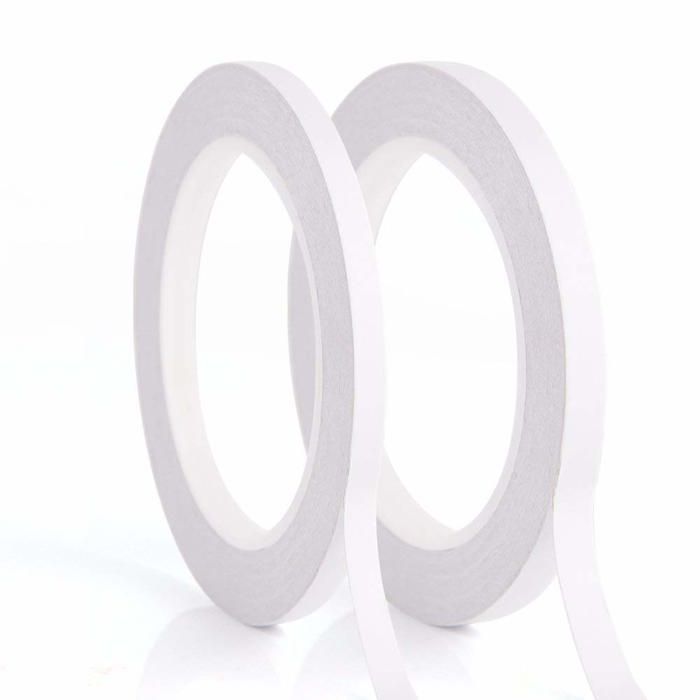 Ruban Adhésif Double Face,2 Rolls Tableau Blanc Ruban Adhésif Ruban ...