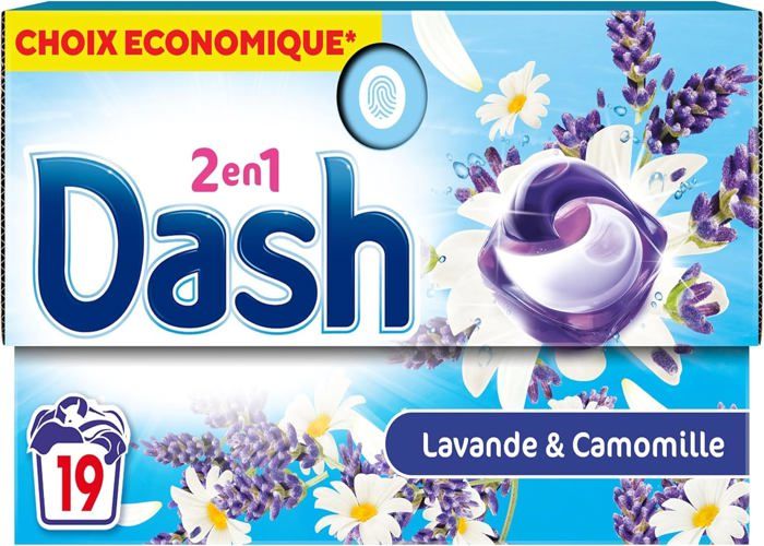 PODS,Lessive En Capsule,19x4 Lavages,Lavande et Camomille,Avec l ...