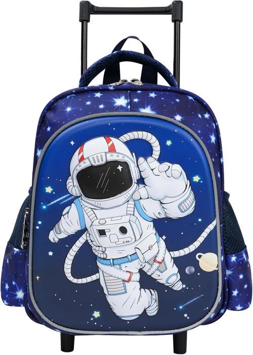 Cartable À Roulette Maternelle-2 En 1 Sac D'École Valise Pour Enfants ...