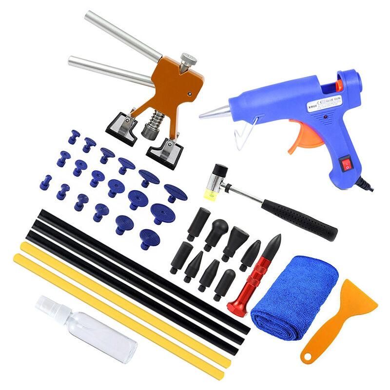 Outil de débosselage sans peinture, Kit de débosselage du corps avec ...