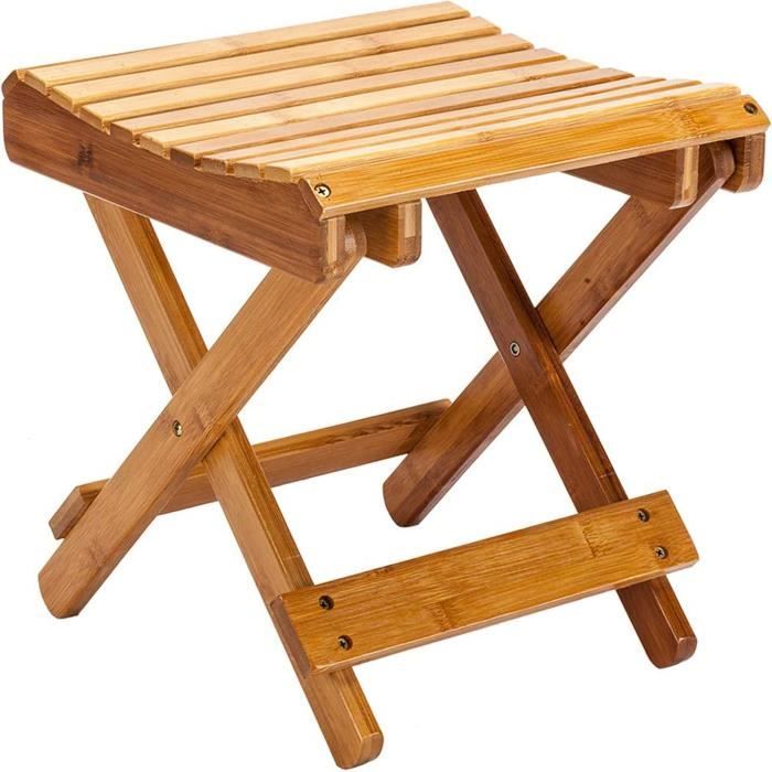 Tabouret Pliable En Bois Pour La Maison Siège Douche Entièrement ...