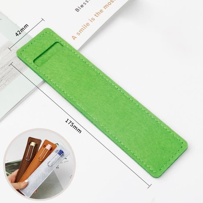 Trousse à stylo,Mini étui à crayons en feutre pour emballage cadeau ...