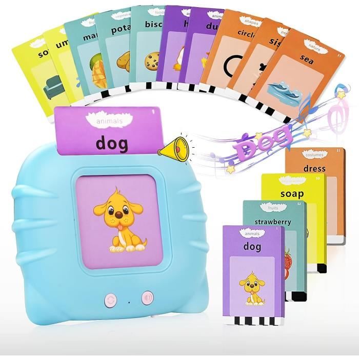 224 Sight Words Talking Flash Cards Toys for Ages 2-4,Alphabet Learning ...