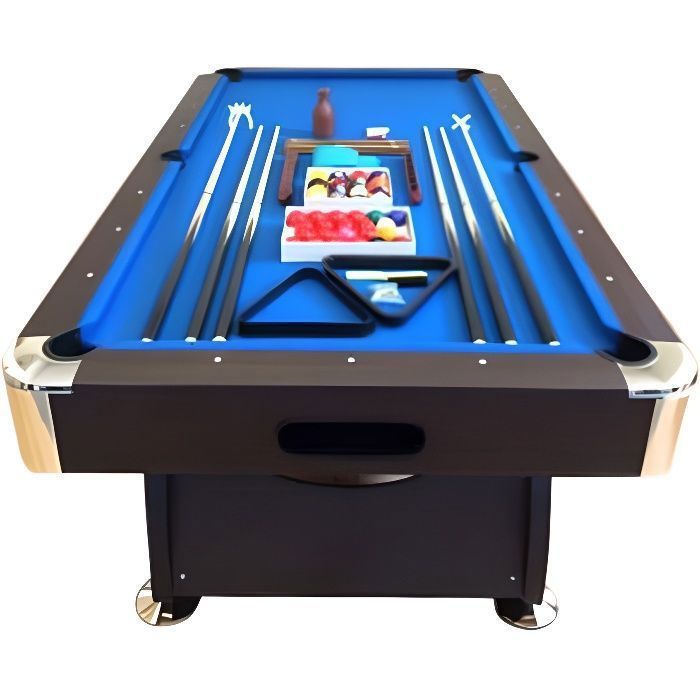 BILLARD AMERICAIN 250cm table de pool Snooker meuble salon table de ...