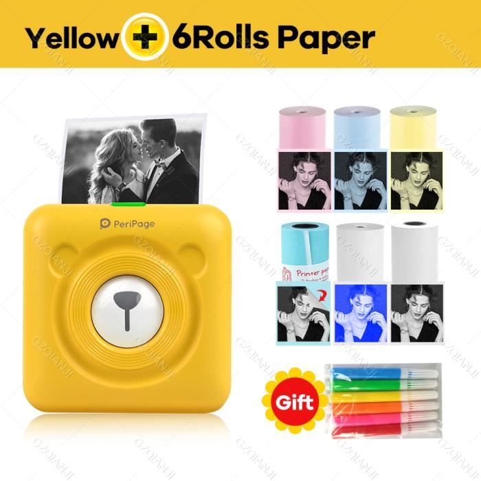 Toutes nos imprimantes,Mini-imprimante Photo Portable Bluetooth ...