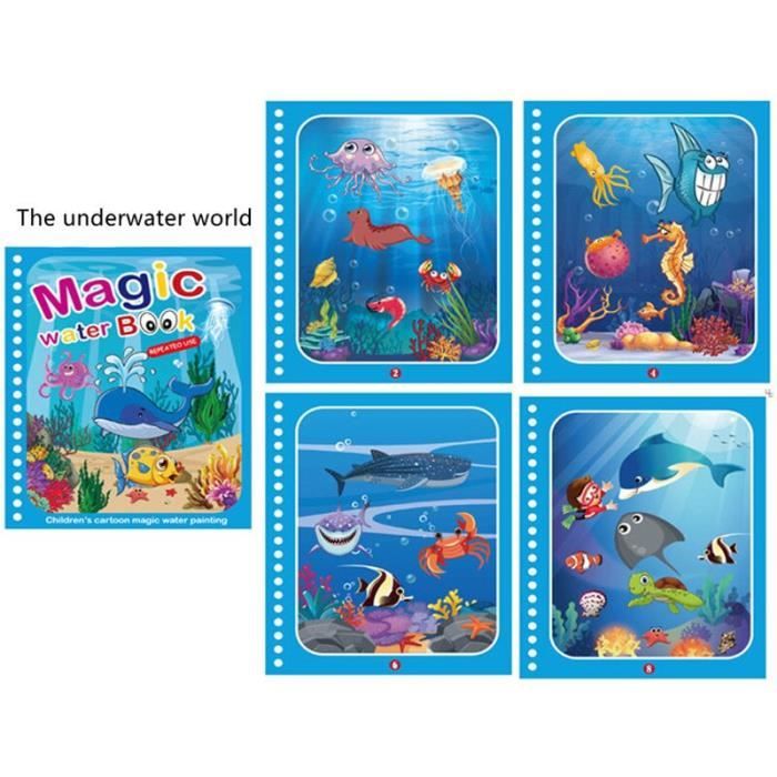 Dessin - Graphisme,planche à colorier et stylo magique pour enfants ...