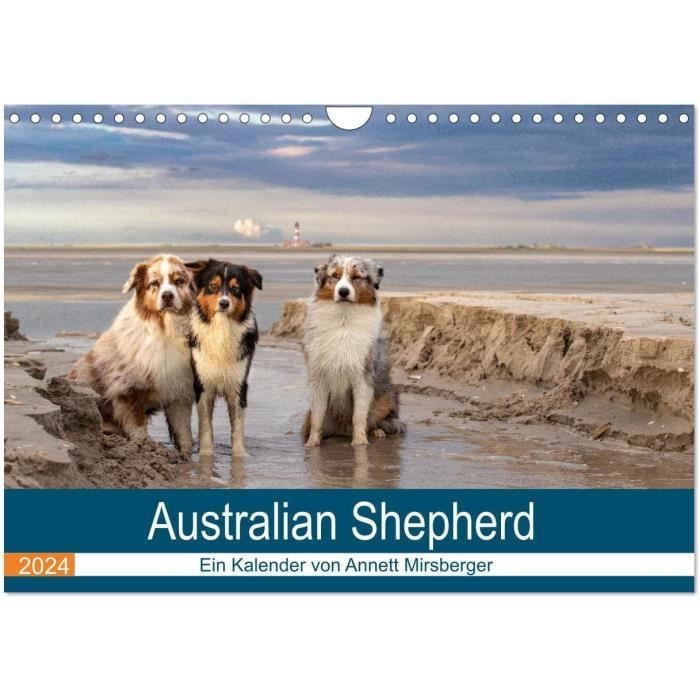 Berger Australien 2024 (Calendrier Mural 2024 Din A4 Horizontal ...