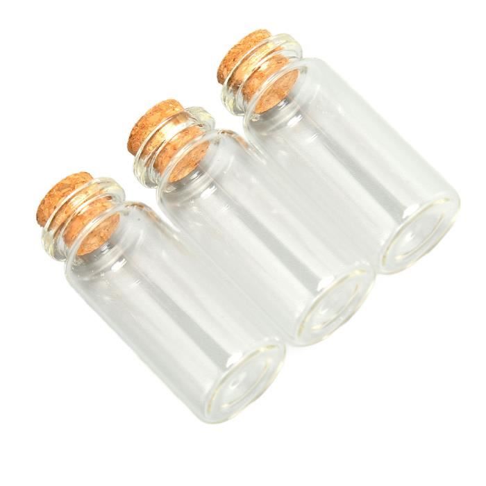 SAL Bouteille de dérive Ensemble de Bouteilles à la Dérive en Verre 24 ...