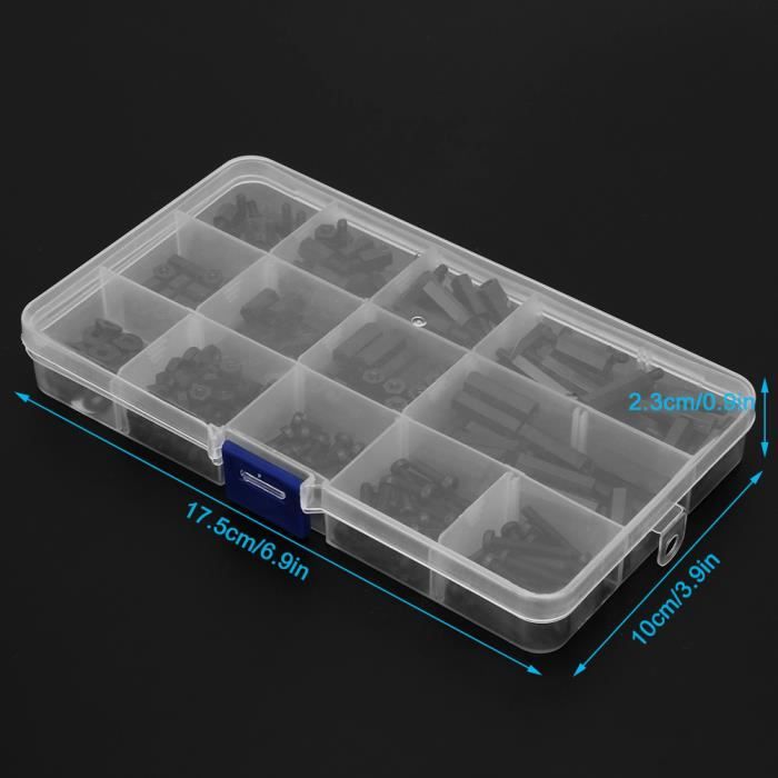 Jeux D'Écrous Et De Vis M3 Entretoise De Colonne Hexagonale, 320 Pièces ...