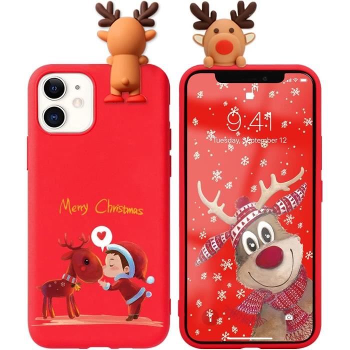 Coque Pour Apple Iphone 11 Smartphone, coque coque En Rouge Noël Poupée ...