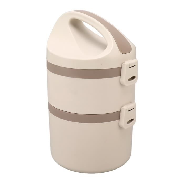 Fdit Récipient alimentaire isolé Boîte à lunch isotherme en acier ...