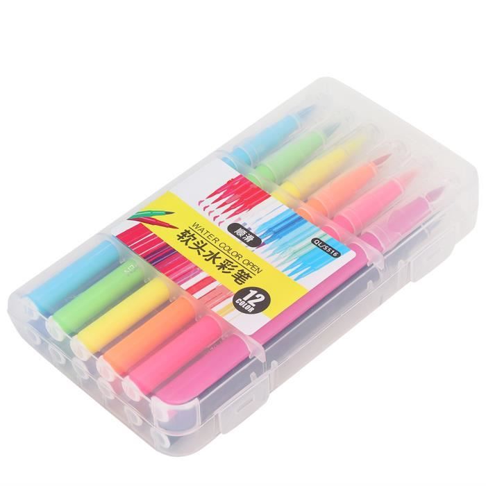 Stylo aquarelle lavable lavable, petit trou d'air en plastique ...
