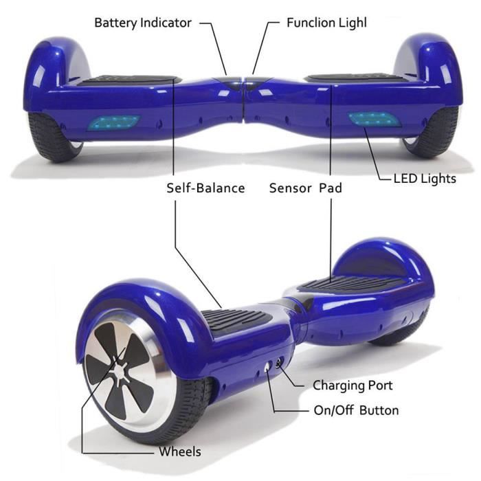 Gyropode électrique/Scooter électrique Skate au... - Cdiscount Auto