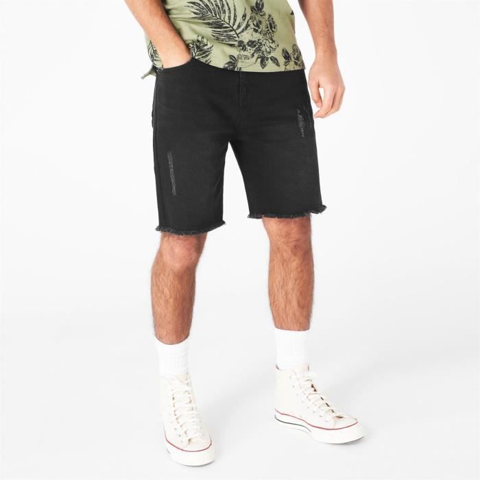 Firetrap Short En Jean Denim Hommes Denim foncé - Cdiscount Prêt-à-Porter