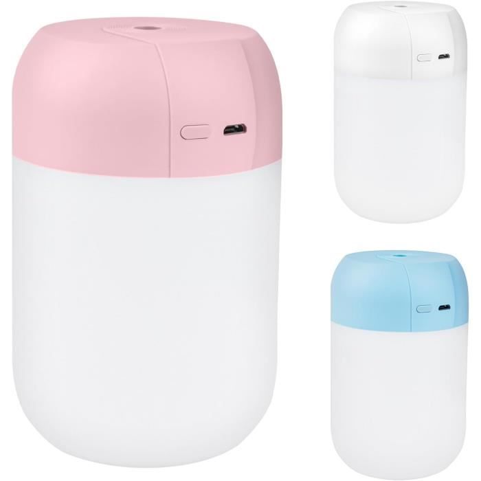 Mini Humidificateur D'Air, 300Ml Humidificateur Ultrasonique Avec 2 ...
