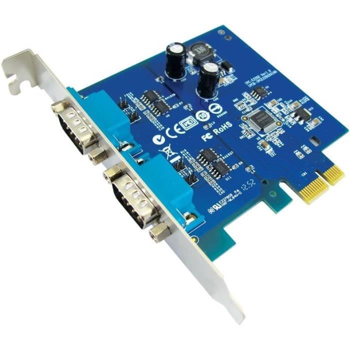 2-Port Auto-Sw Rs-422-485 Carte Pci-E (2Kv Iec Surge) (Db9) (Ipc-E2202S)[J1311] - Cdiscount ...