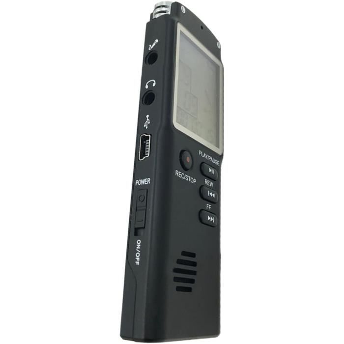 Mini Enregistreur Numérique Enregistreur De Poche Petit Magnétophone Secret Petits Appareils D ...