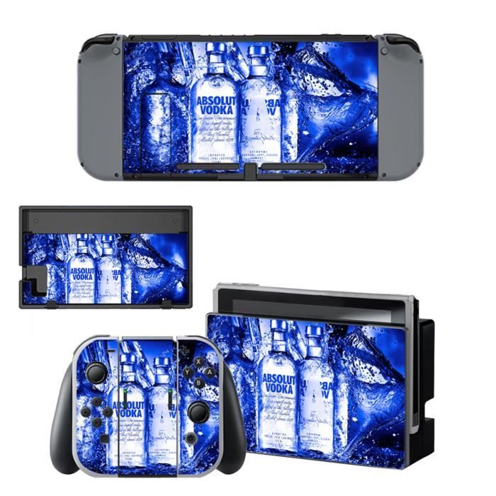 Sticker pour Nintendo Switch, Absolut Vodka Kit Autocollant Skin ...