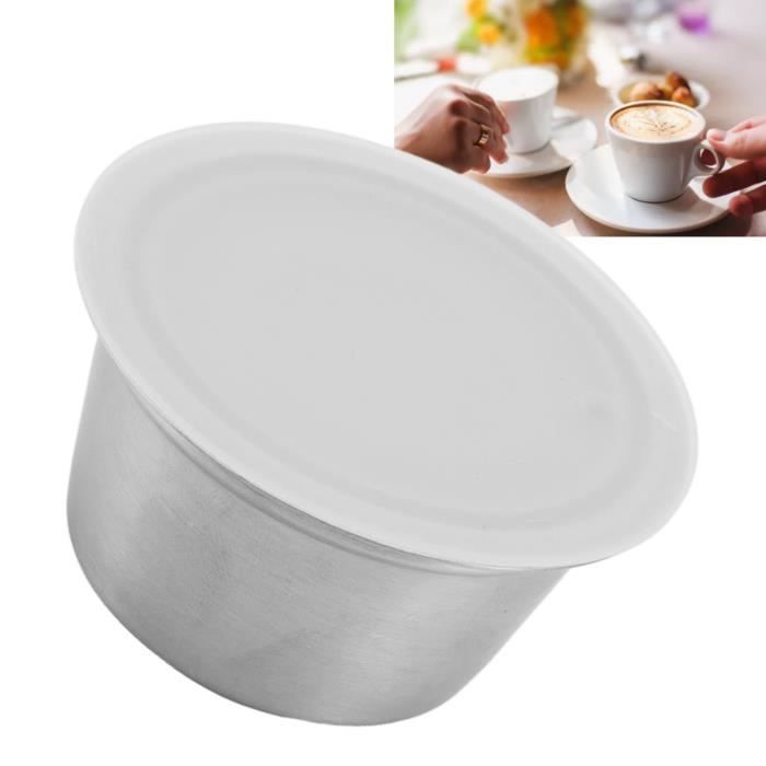 Sonew Capsule de café rechargeable en acier inoxydable résistant aux ...
