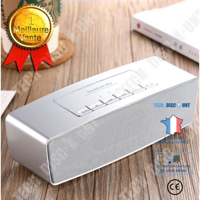 TD® Haut-parleur Bluetooth Son surround sans fil haut volume Mini petit ...