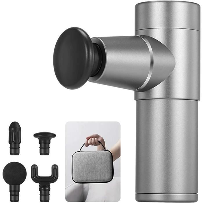 Mini Pistolet Massage Silencieux, Soulage La Fatigue Musculaire Compact ...