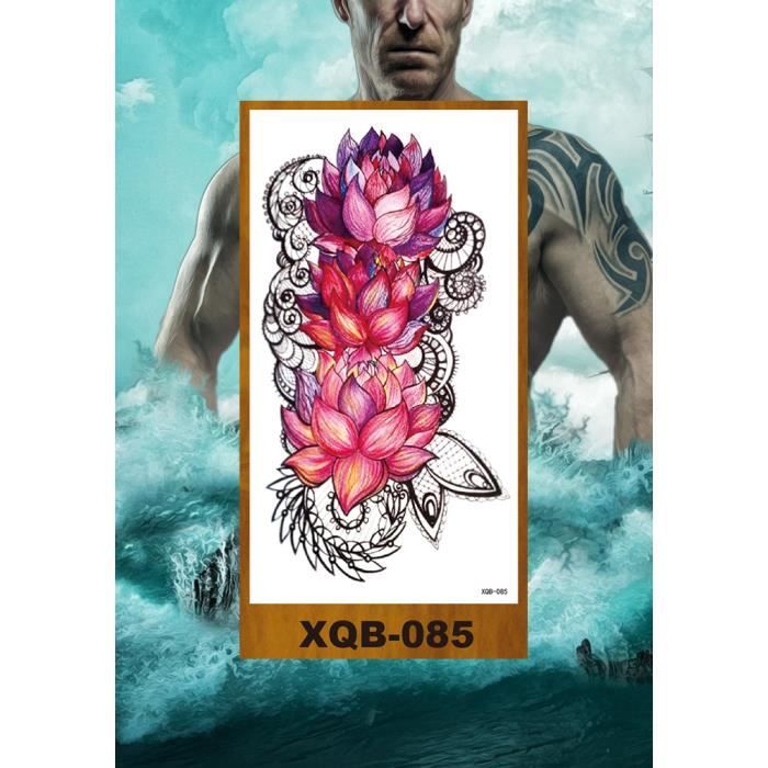 STICKERS- TATOUAGE,XQB-085--Autocollants de tatouage temporaire pour ...