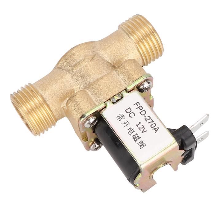 Électrovanne normalement ouverte électrovanne en laiton lectrovanne électromagnétique en ...