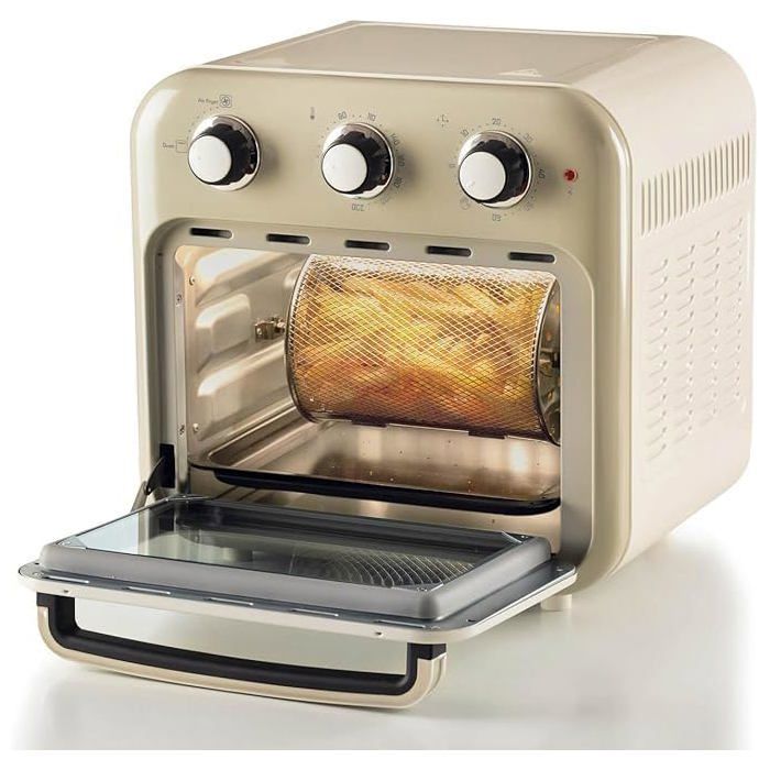 Friteuse et four 2 en 1 - WOOPSO - 16 L - Multifonction - Température ...