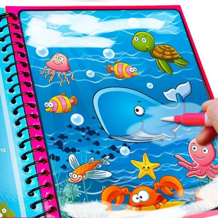 Dessin - Graphisme,planche à colorier et stylo magique pour enfants ...