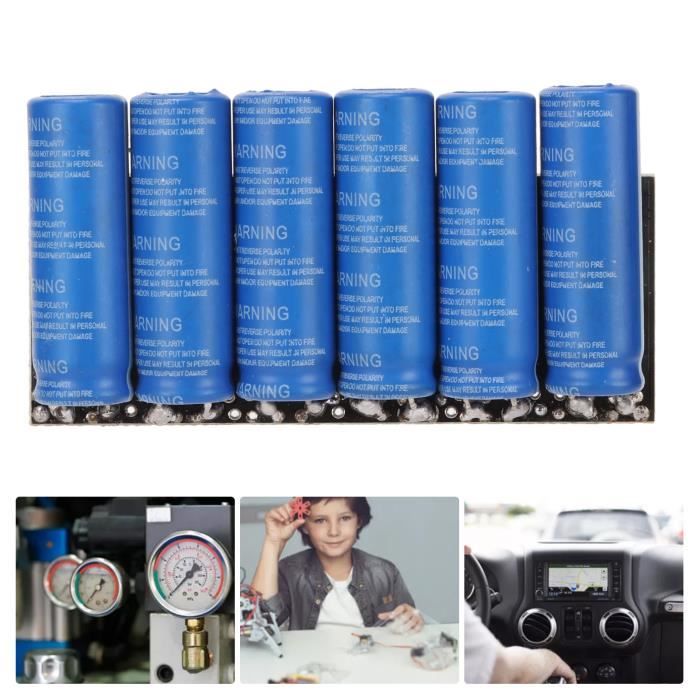 HURRISE Module condensateur Module de Condensateur Farad 2.7V 10F ...