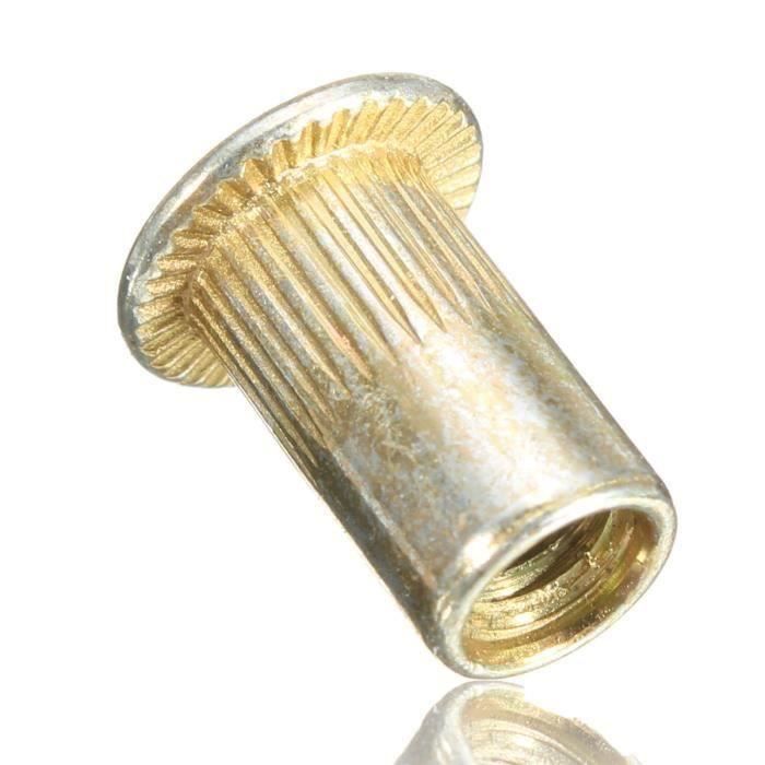 Ecrou Rivetage Rivet Nut Steel Filetés Acier Insert M3 M4 M5 M6 M8 M10 ...