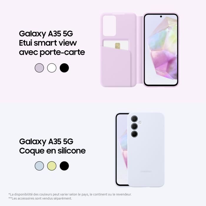 Samsung Galaxy A35 Smartphone 256 Go 5G Bleu nuit - Cdiscount Téléphonie