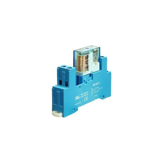 Relai de puissance 110 et 230 Volts avec 1 contact sur Rail DIN ...