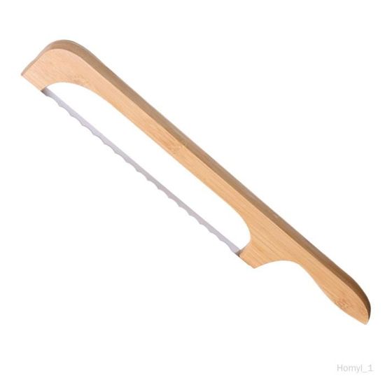 Coupe-pain - Bagel - Couteau à pain multifonction - Bois et métal ...
