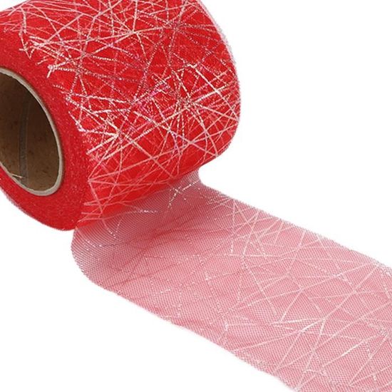 JIA Tulle Roll Symphony Spider Web Messy Web Tulle Roll DIY Bow Coiffe ...