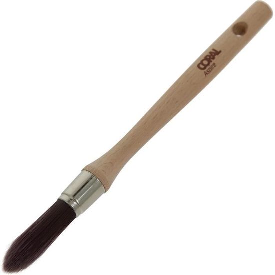 Pinceau Rond 15mm TRAHOO - Peinture Professionnelle - Coupe Précise et ...