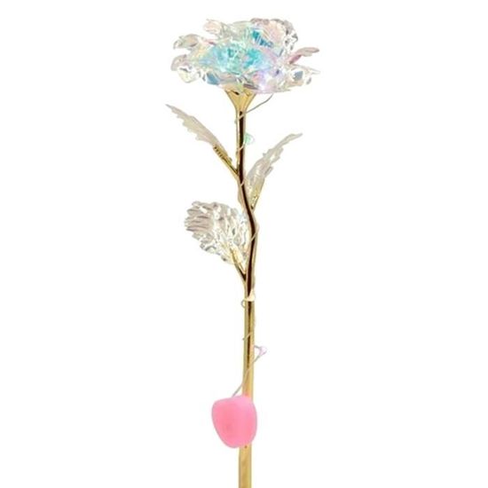 Fleur stabilisee - fleur eternelle-Anniversaire du bouquet rose de la ...