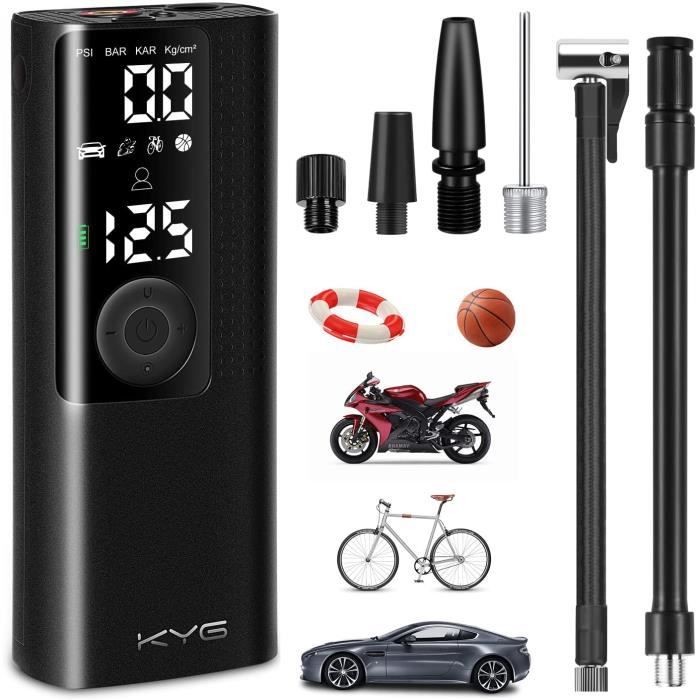 Pompe à Air Électrique 120PSI Compresseur d'air Portable 2300mAh Mini ...