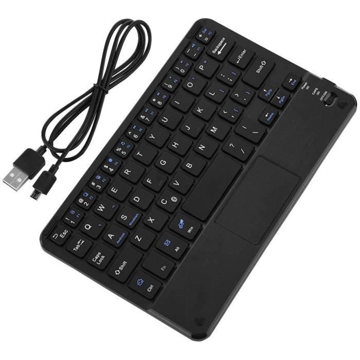Clavier Bluetooth - Mini Clavier Bluetooth sans Fil Ultra-Mince avec ...