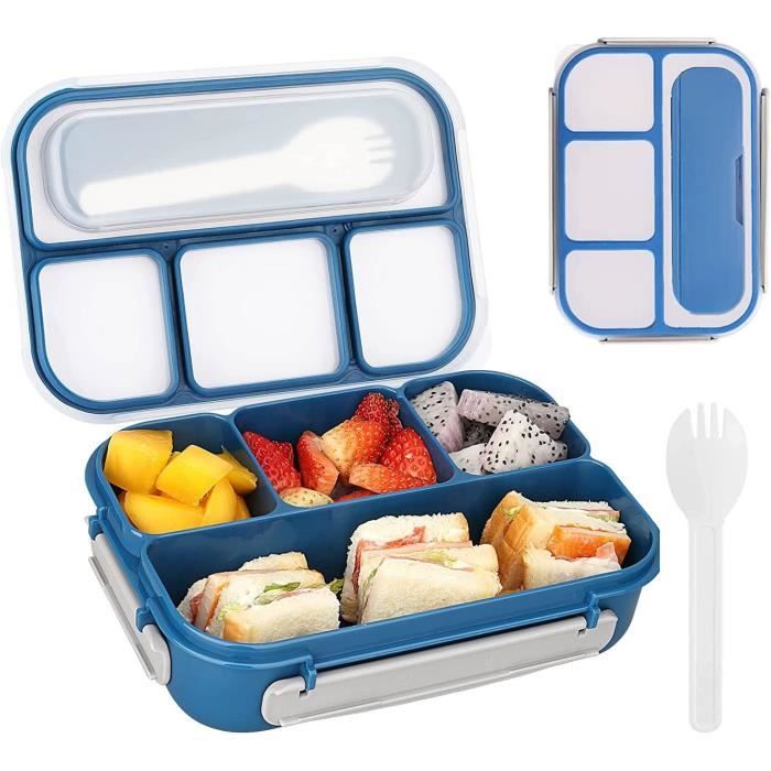Boîte À Repas Pour Enfants, Boîte À Bento Avec Compartiments, Boîte À ...