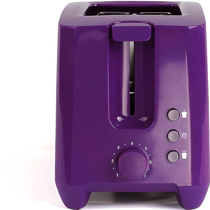 LIVOO DOD162VI Grille-pain - Violet - Cdiscount Electroménager