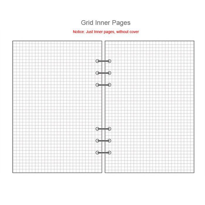 Feuillet mobile,Classeur en cuir PU couleur Laser macaron,2022,pour bricolage,couverture de ...