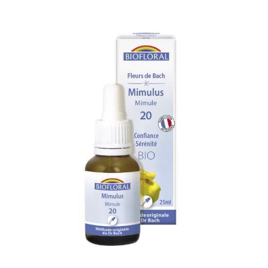 Biofloral Fleur de Bach n°20 Mimulus 25ml - Cdiscount Santé - Mieux vivre
