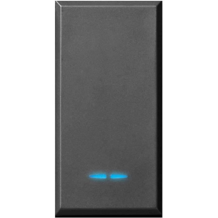 Ave Serie Tekla 445001 Interrupteur 1P Noir Mat - Cdiscount Bricolage