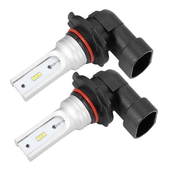 LIU-7632378586591-9005/HB3 Ampoule de Phare LED, 2pcs 9005/HB3 6000K Blanc Froid IP67 Étanche ...