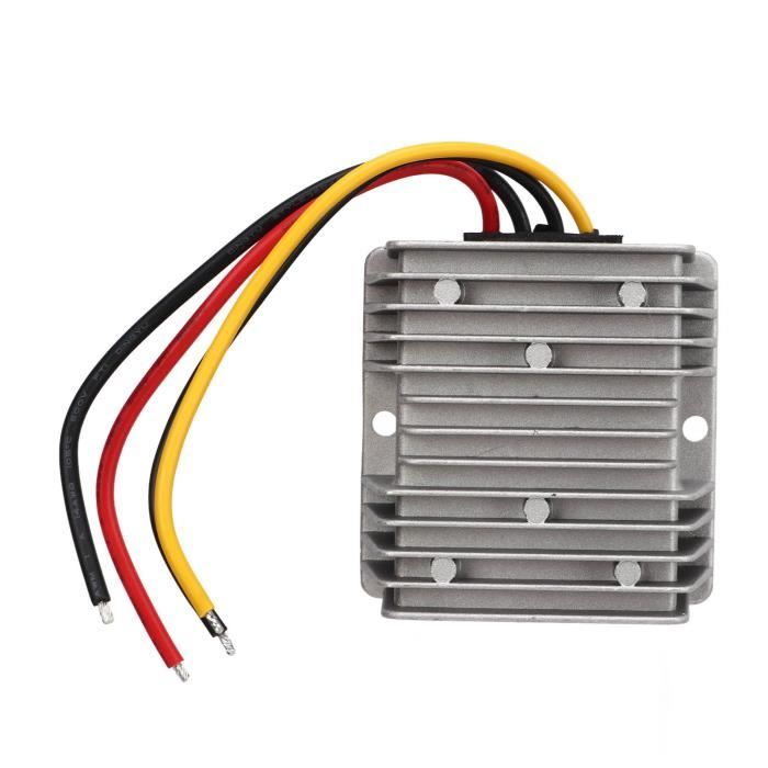 Convertisseur de tension régulateur GAROSA - 8 à 40V DC à 13.8V - IP68 étanche - Cdiscount Auto