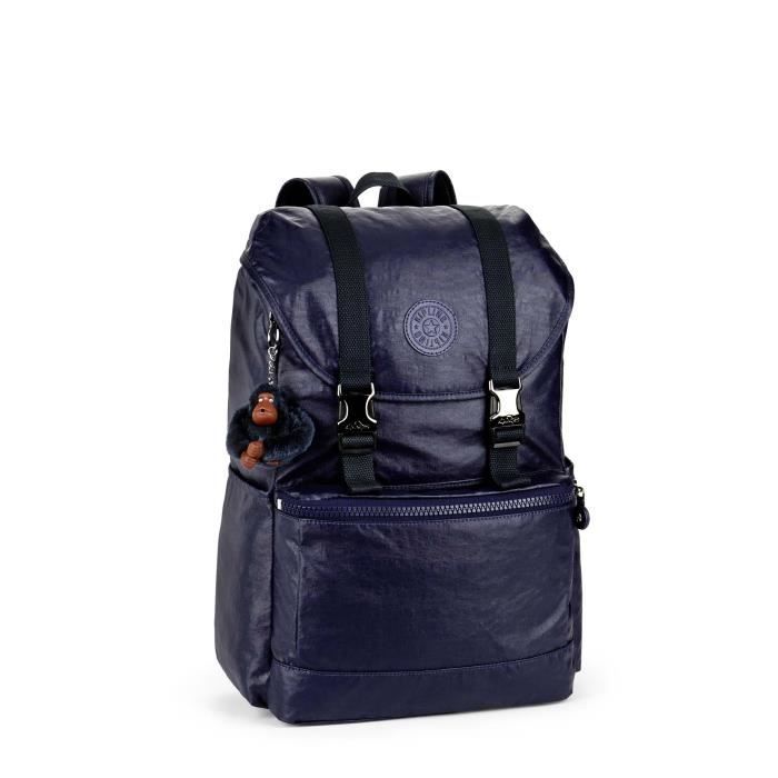 Kipling Experience Sac à dos Lacquer Indigo - Cdiscount Bagagerie ...
