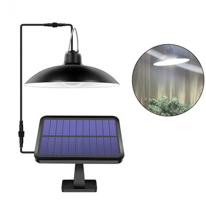 Indoor Solar Lamp Lustre solaire Lumière réglable plein airintérieure ...