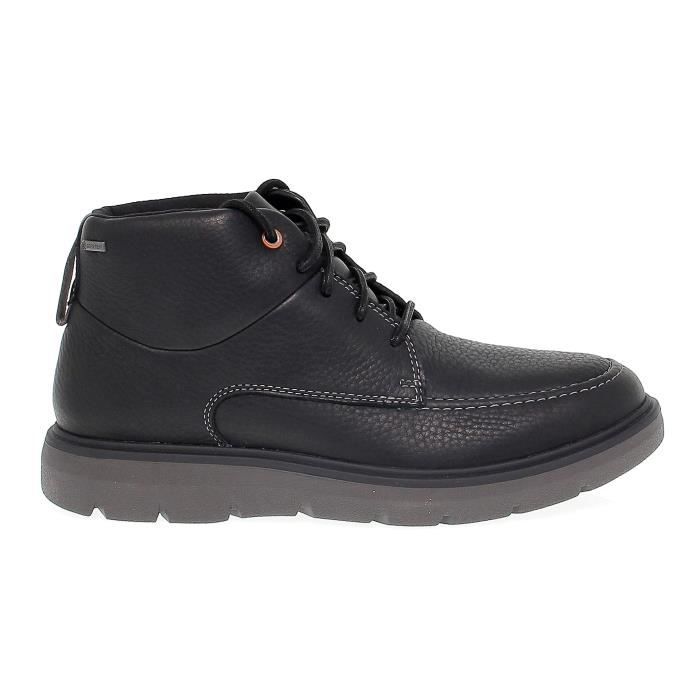 BOTTE CLARKS UNMAPMID en cuir noir Homme Multicolor - Cdiscount Chaussures
