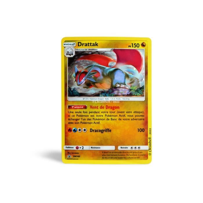 Carte Pokémon Drattak 150 PV SM140 Promo NEUF FR - Cdiscount Jeux - Jouets